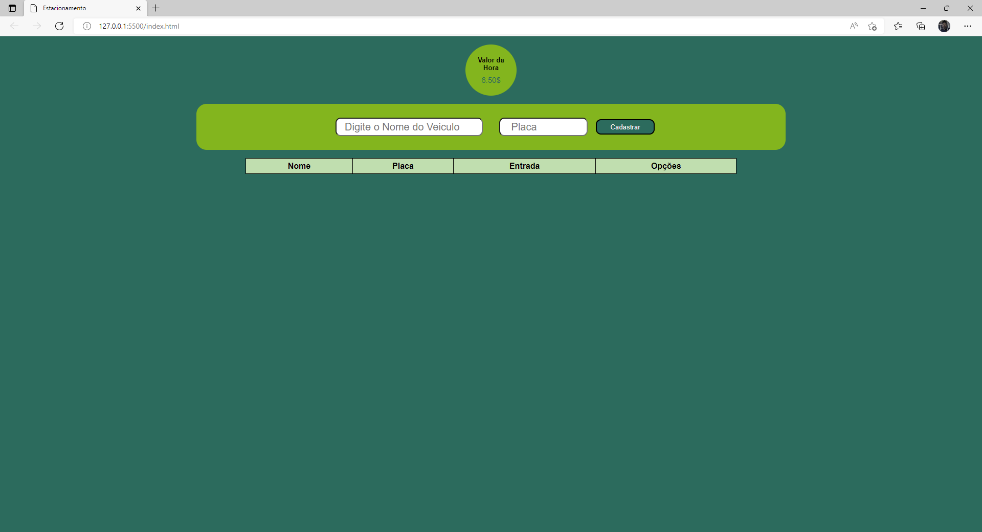 GitHub - dvamleite/sistema-de-estacionamento-com-TypeScript: sistema-de-estacionamento