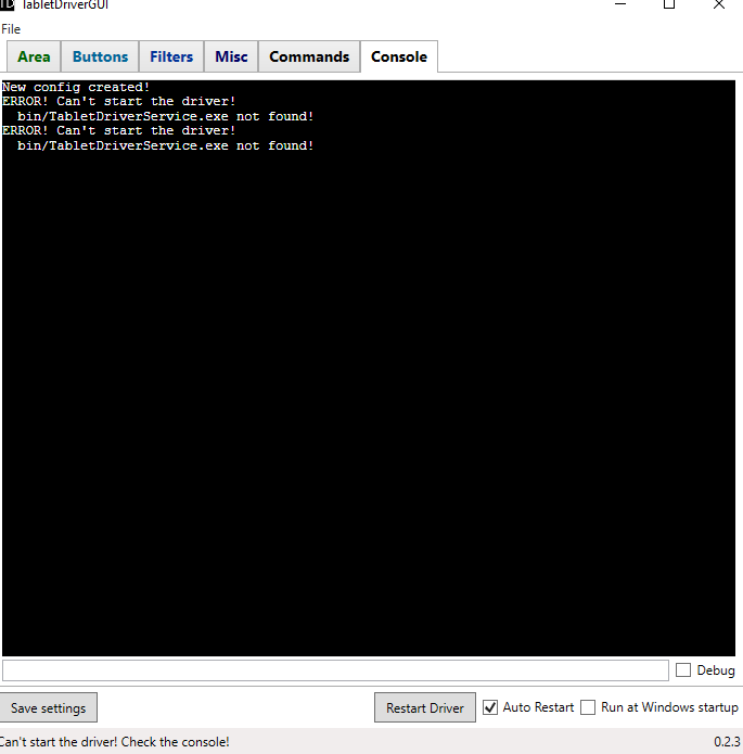 bin/TabletDriverservice.exe not found! · Issue #674 · hawku/TabletDriver · GitHub