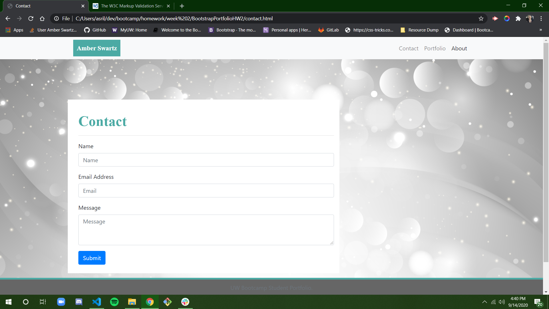 GitHub - ASwartz14/BootstrapPortfolio: Week two basic reactive bootstrap portfolio