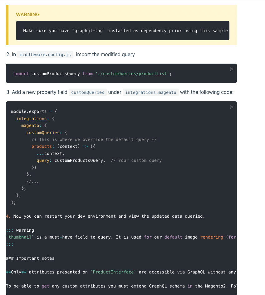 Document layout is wrong for custom query · Issue #726 · vuestorefront/magento2 · GitHub