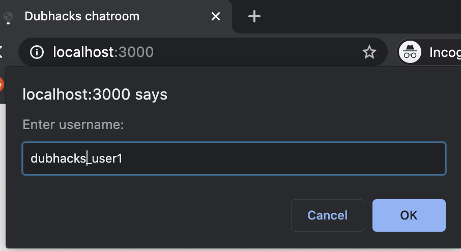 GitHub - yingfc/Dubhacks_2020_chatroom: Chatroom for Dubhacks 2020