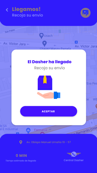 Add "El Dasher ha llegado" Modal to Map Page · Issue #26 · Azordev/maps-project · GitHub