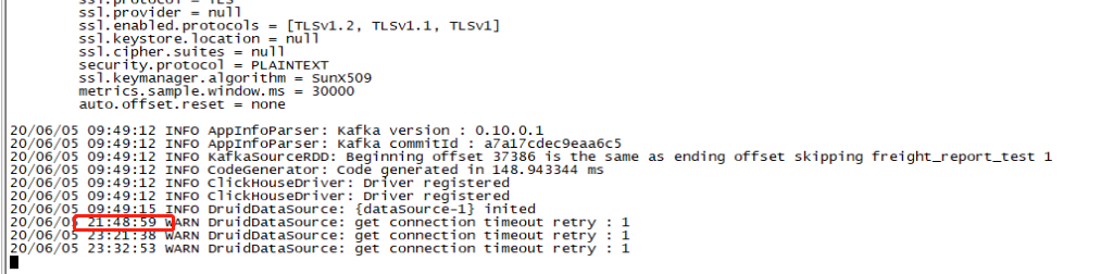 Structured Streaming JDBD output druid connection获取问题 · Issue #513 · apache/seatunnel · GitHub