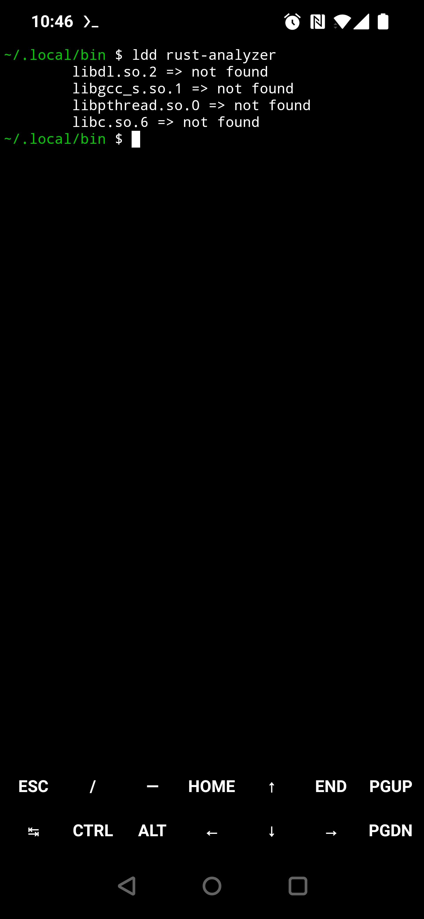 Missing dependencies on Android · Issue #13944 · rust-lang/rust-analyzer · GitHub