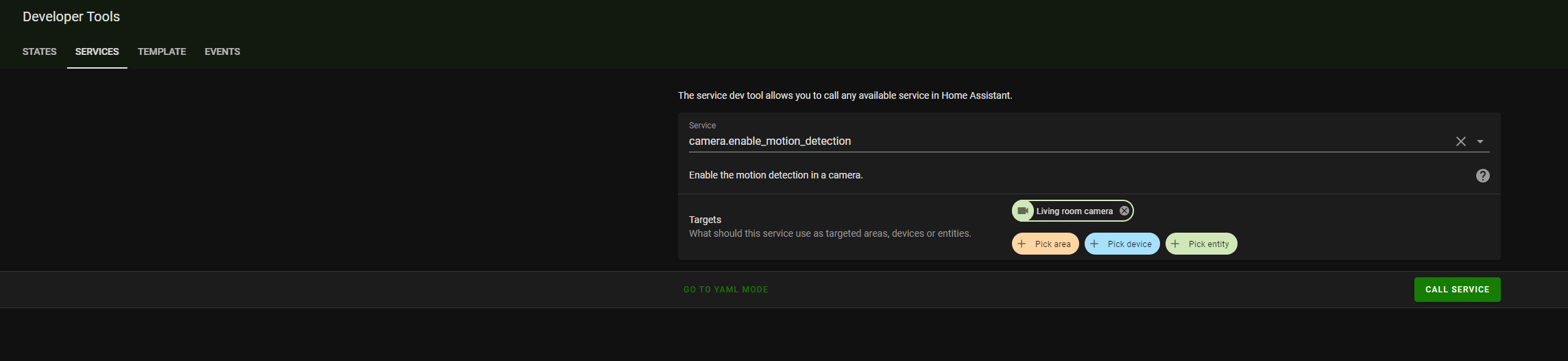 Disable_motion_detection service not working · Issue #57 · RenierM26/ha-ezviz · GitHub