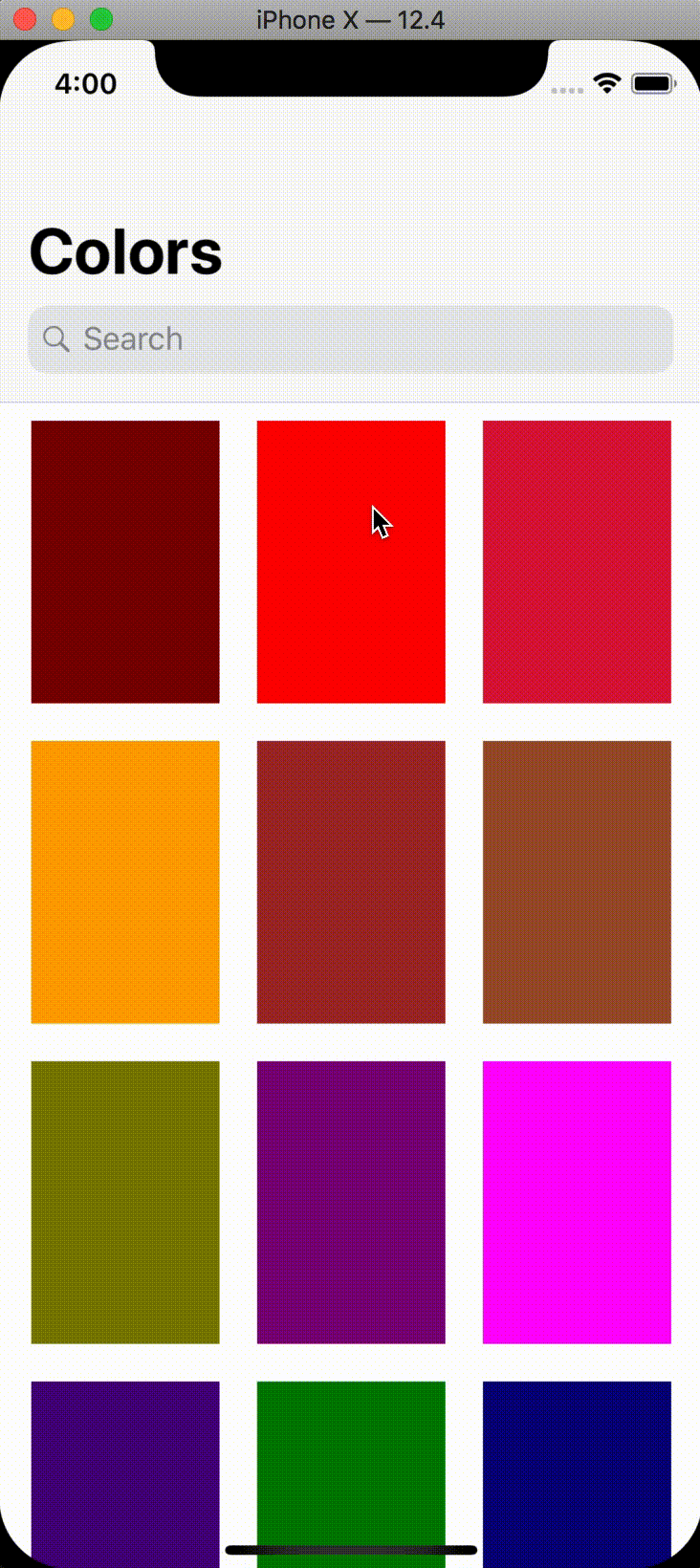 FlatList inside ScrollView Container in order to support large title · Issue #333 ...