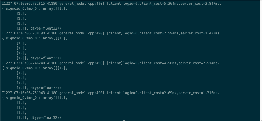使用paddle serving预测时返回结果都为1 · Issue #657 · PaddlePaddle/PaddleRec · GitHub