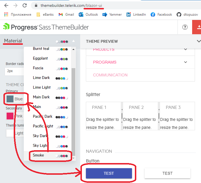 Blue Gray not applied in themebuilder · Issue #2510 · telerik/kendo-themes · GitHub