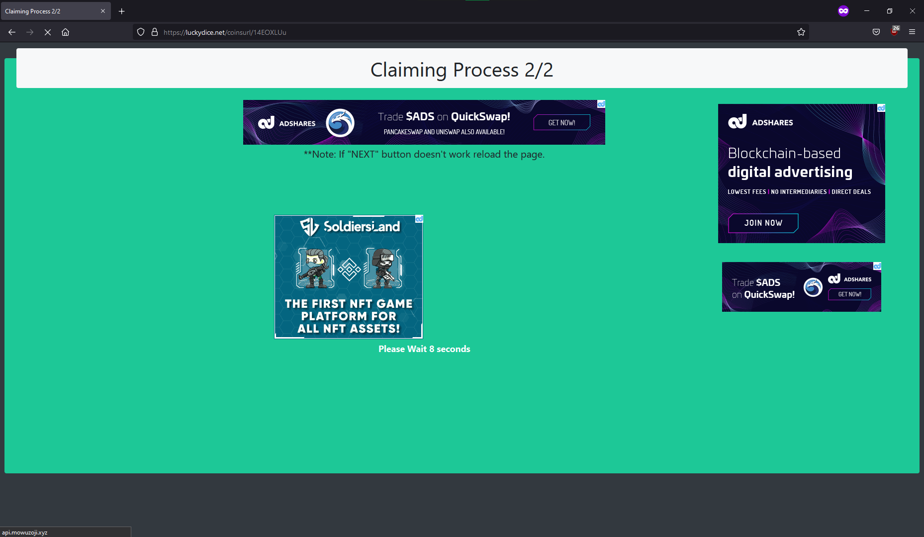 Popup in coinsearns.com, luckydice.net · Issue #10459 · uBlockOrigin/uAssets · GitHub