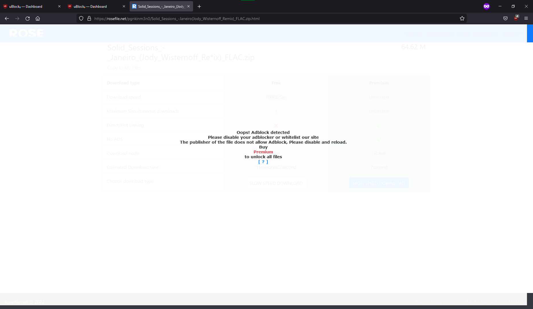 rosefile.net: detection · Issue #11198 · uBlockOrigin/uAssets · GitHub