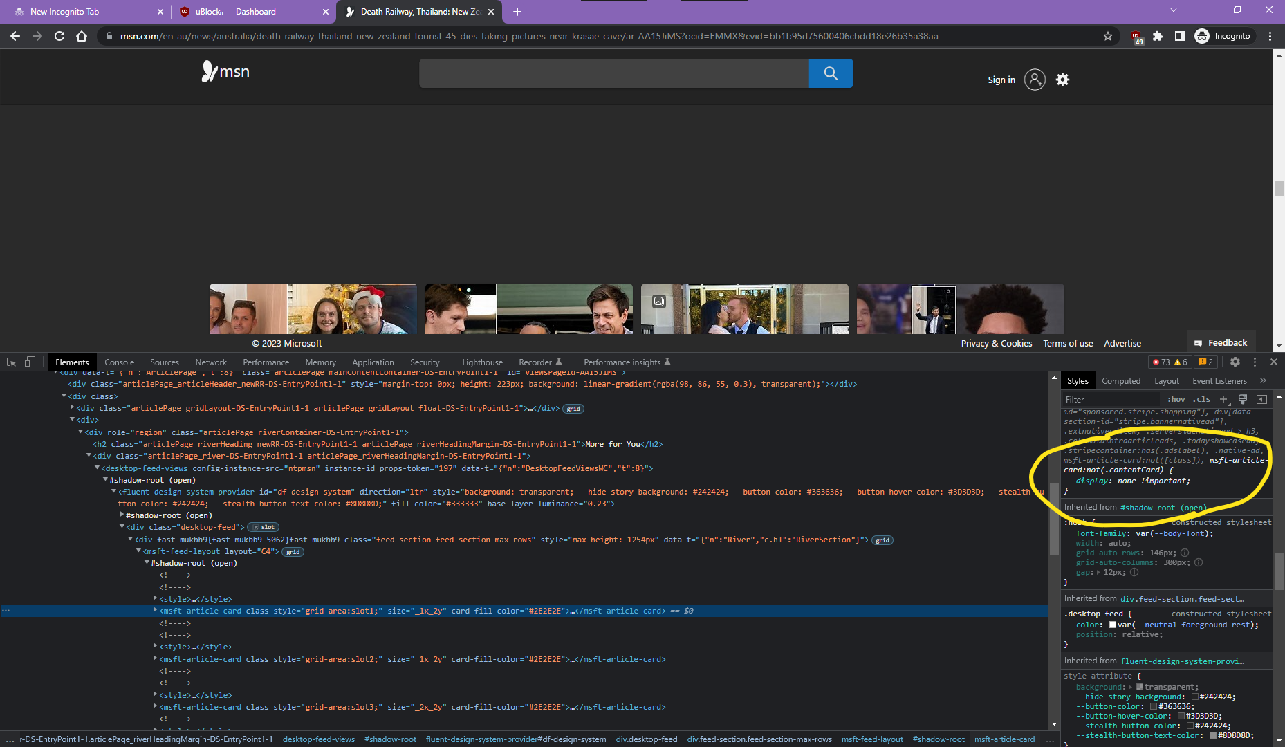 msn.com: ads · Issue #16330 · uBlockOrigin/uAssets · GitHub
