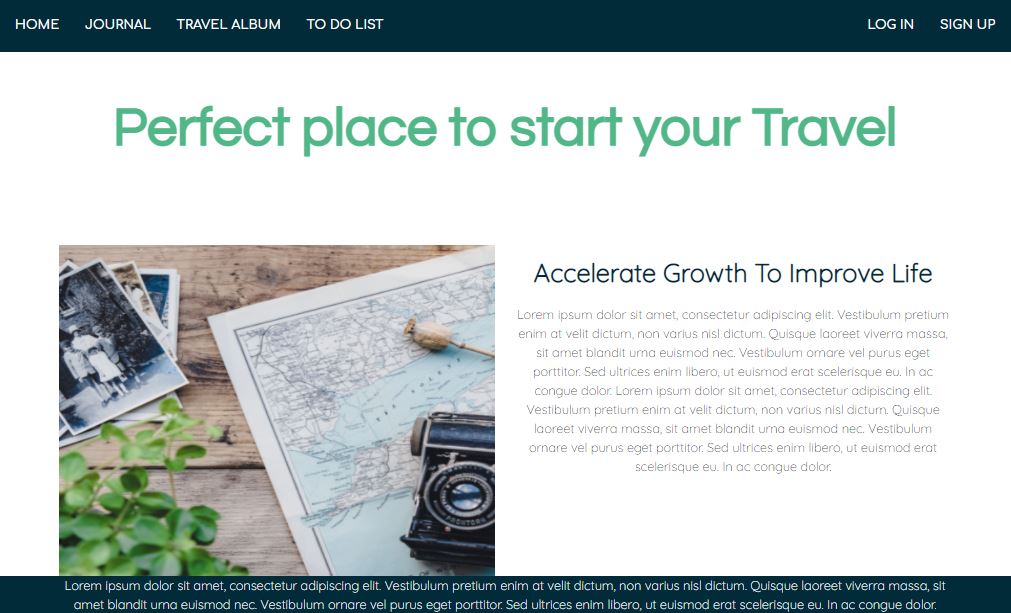 GitHub - JoannaBragiel/TravelBlog: Travel Blog stores memories of User ...