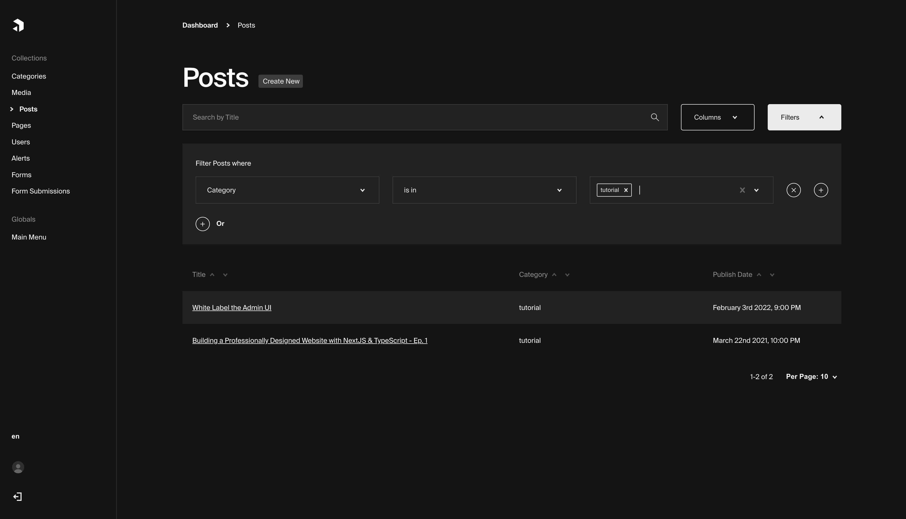 Filtering A Collection With A Relationship Field With An Array As Its Relationto Results Always