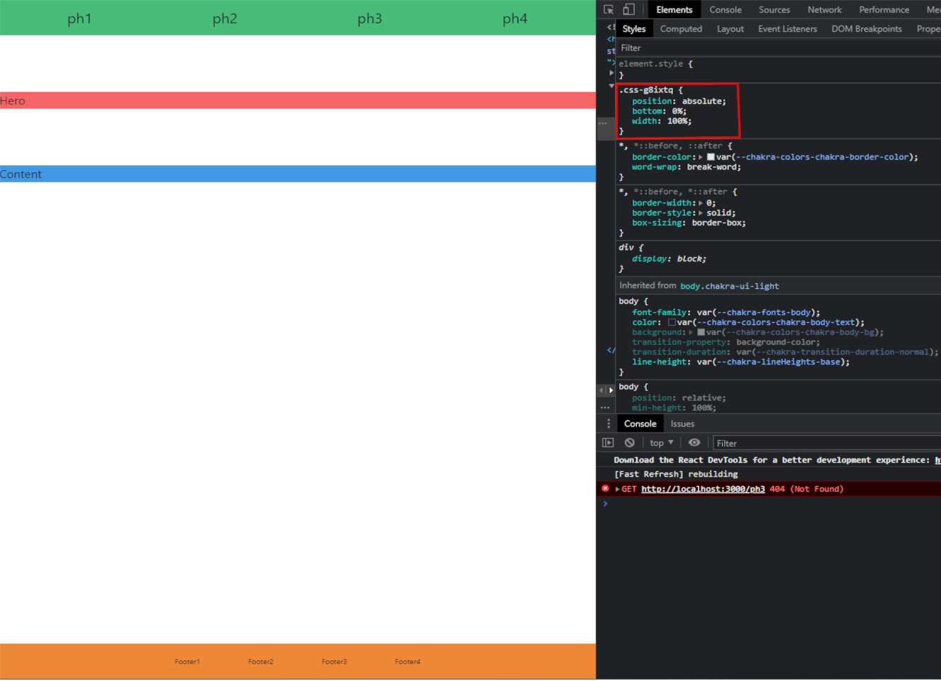 style doesn't apply when reloading the page (Next js 13 ) · chakra-ui chakra-ui · Discussion ...