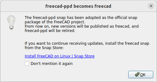 Preparing the new official FreeCAD Snap · Issue #1 · FreeCAD/FreeCAD-snap · GitHub