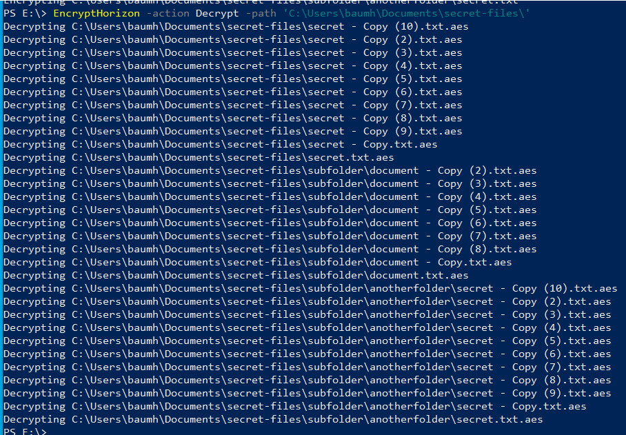 GitHub - maxbirnbacher/EncryptHorizon: A simple but effective script to ...