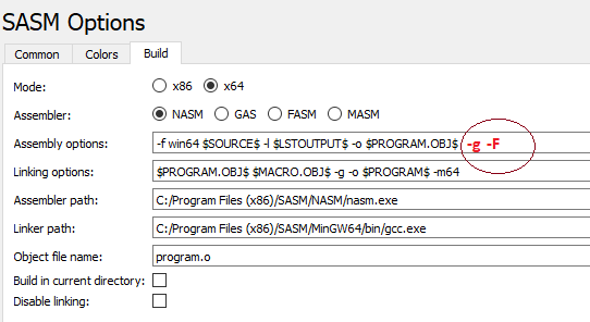 showing registers and memory windows in SASM · Issue #162 · Dman95/SASM · GitHub