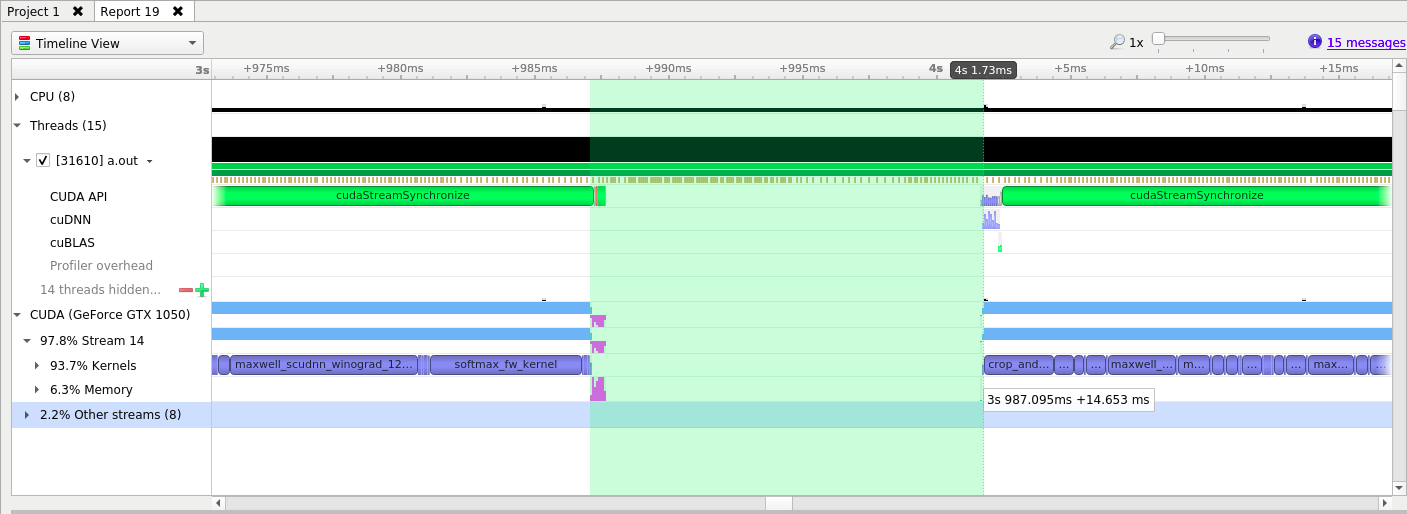 About the timing of net.getPerfProfile () and forward () · Issue #17365 · opencv/opencv · GitHub