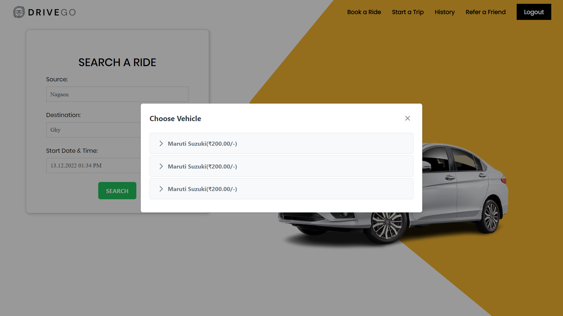 GitHub - Vancey567/drivego