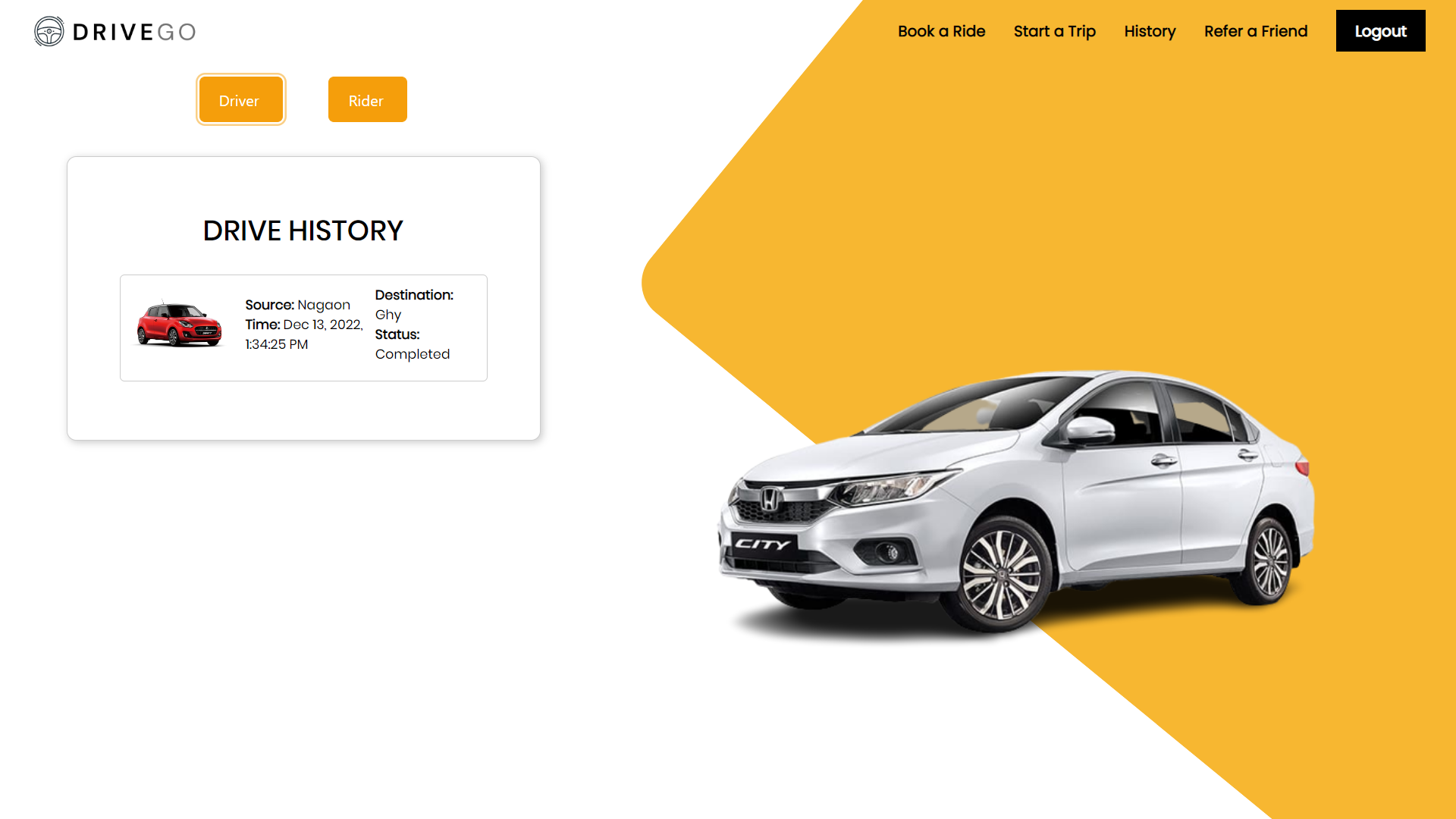 GitHub - Vancey567/drivego