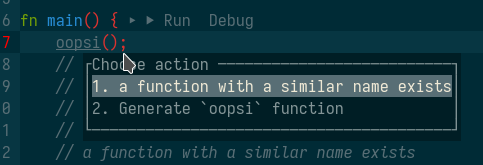 Feature request: show E0425 "cannot find function" suggested name in the popup · Issue #9797 ...