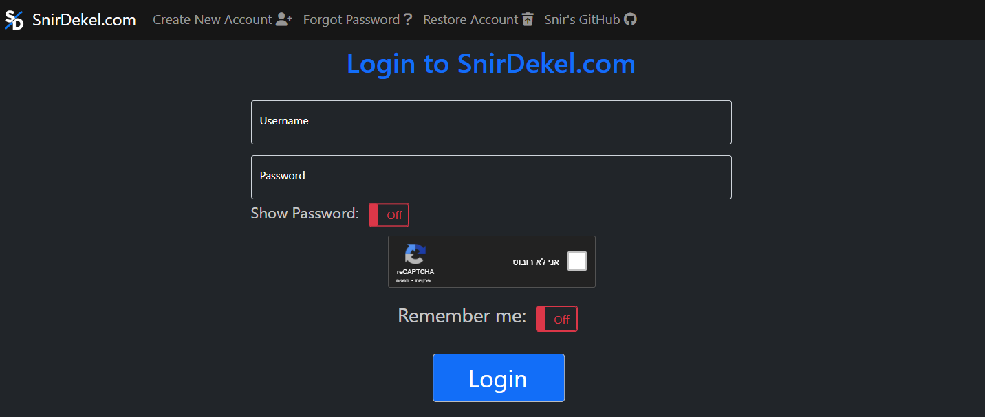 GitHub - Snir-Dekel/java-website: Secure website with Java backend and bootstrap frontend
