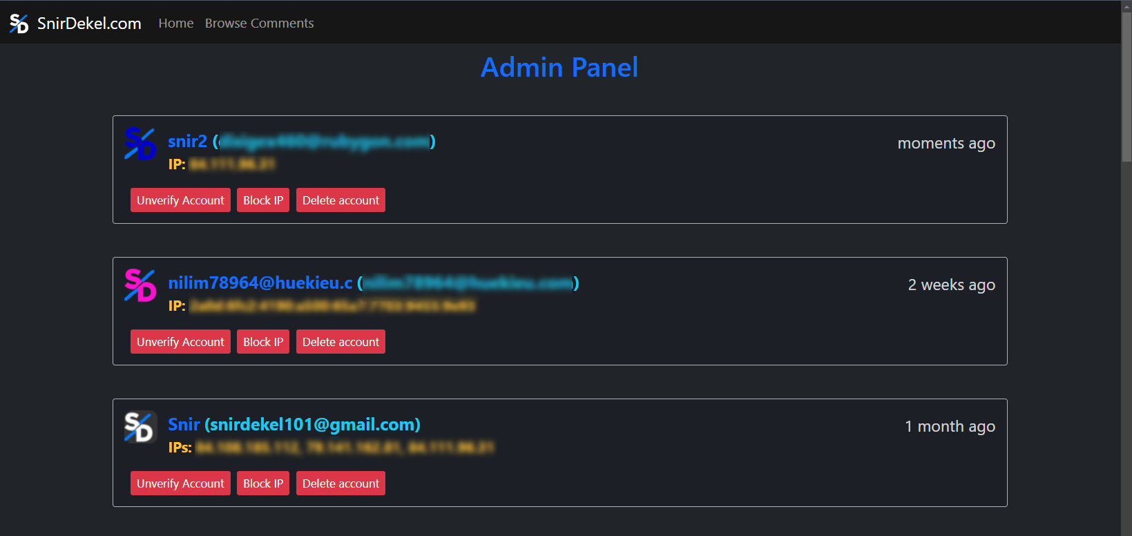 GitHub - Snir-Dekel/java-website: Secure website with Java backend and bootstrap frontend