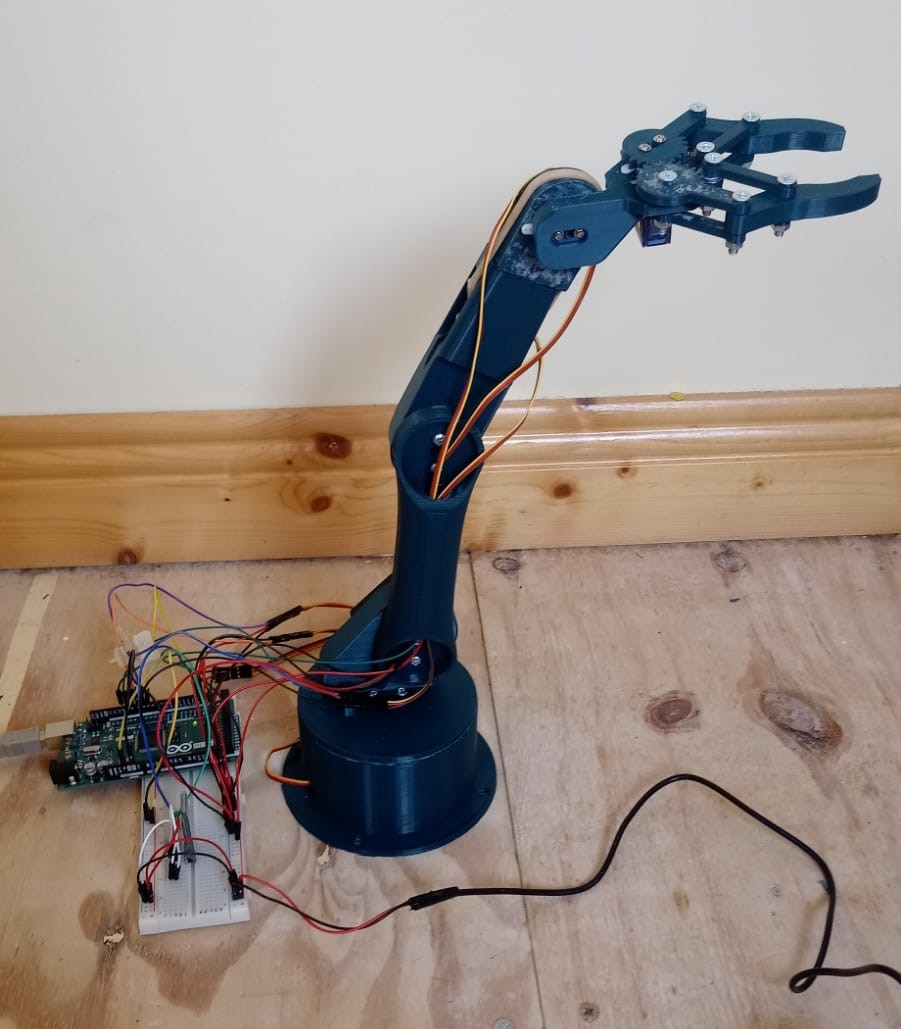 GitHub - RaymondMcCreesh/Robotic-Arm