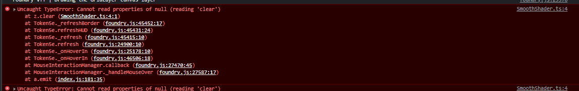 Changing grid color or grid opacity in scene options wrongly rerenders all the Grid Layer, thus ...