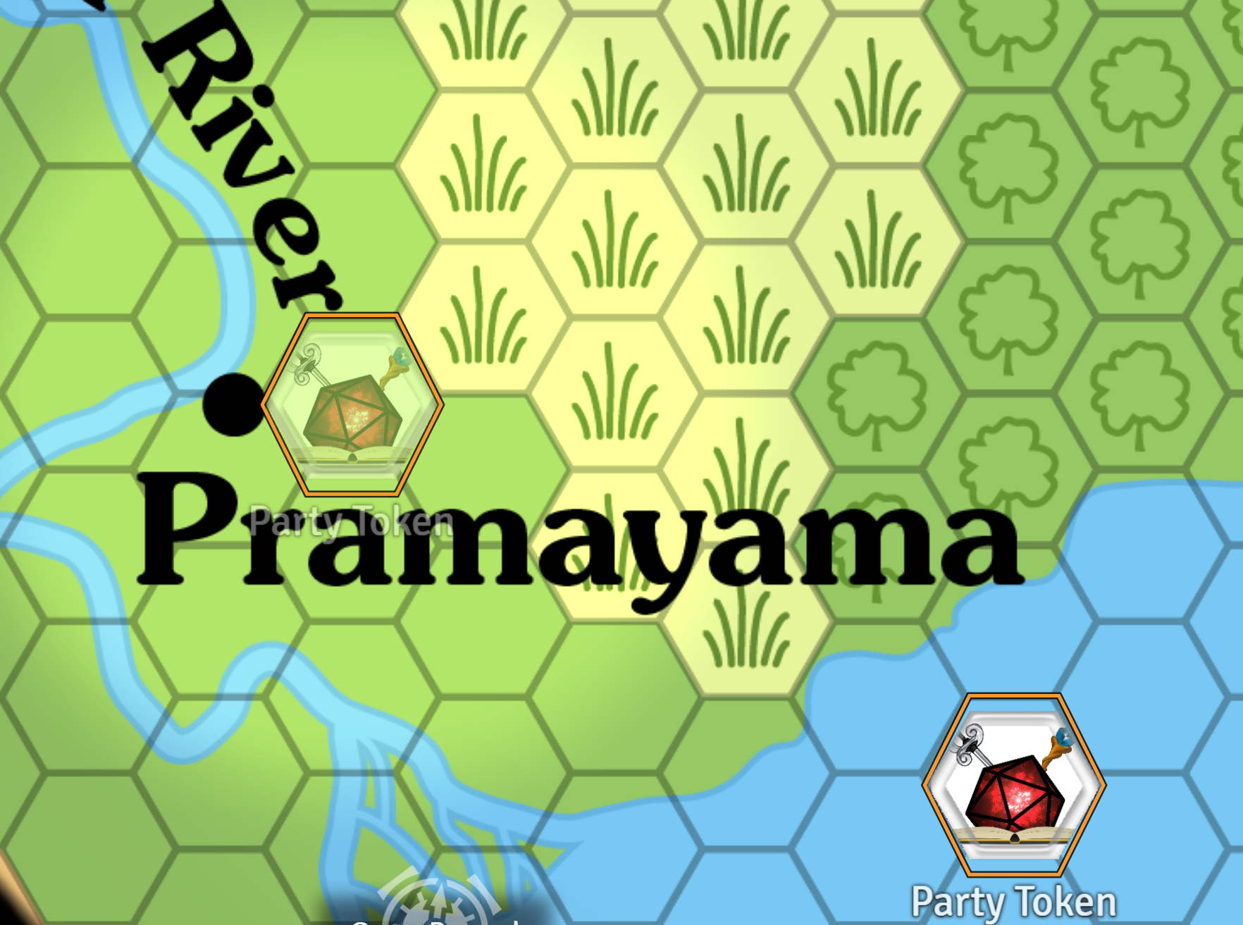 When Using Hex Grid Initial Load Of A Map With A Background Image