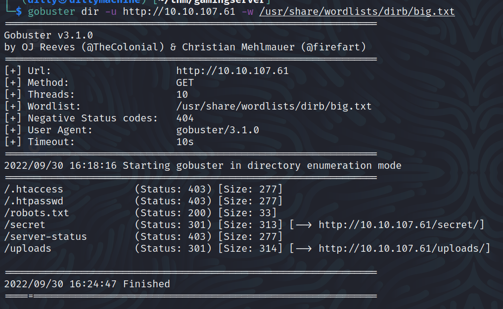 GitHub - Ethical-Dyl/gamingserver-writeup: A writeup of the TryHackMe ...
