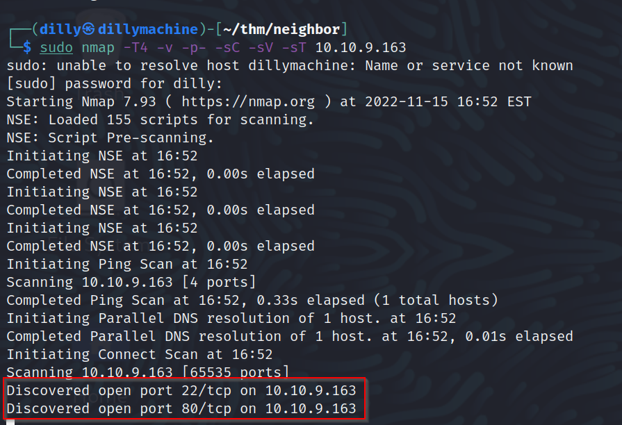 GitHub - Ethical-Dyl/Howdy-Neighbor: A writeup of the TryHackMe CTF challenge 'Neighbour'