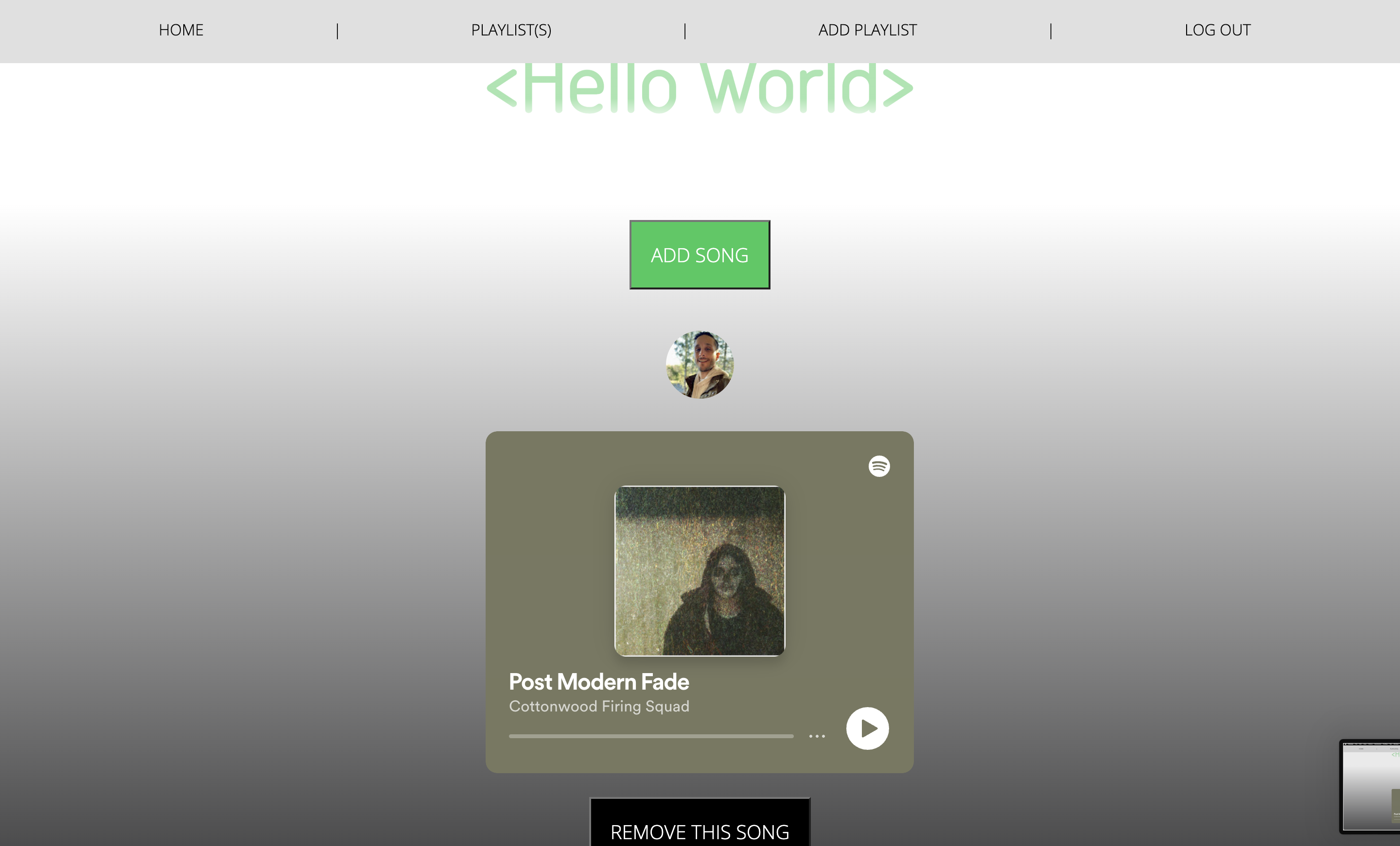 GitHub - CoreySumma/mongoose-playlist