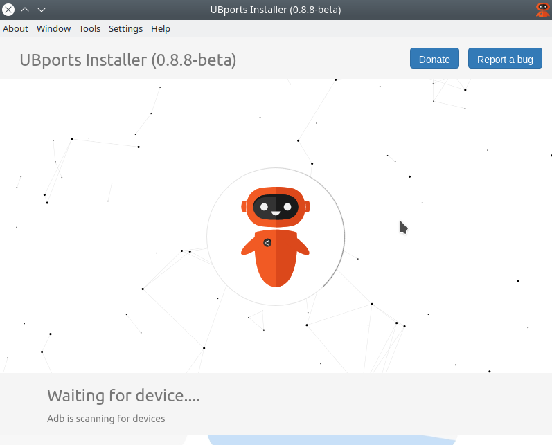Adb is scanning for devices... - Loks like system do not start · Issue ...