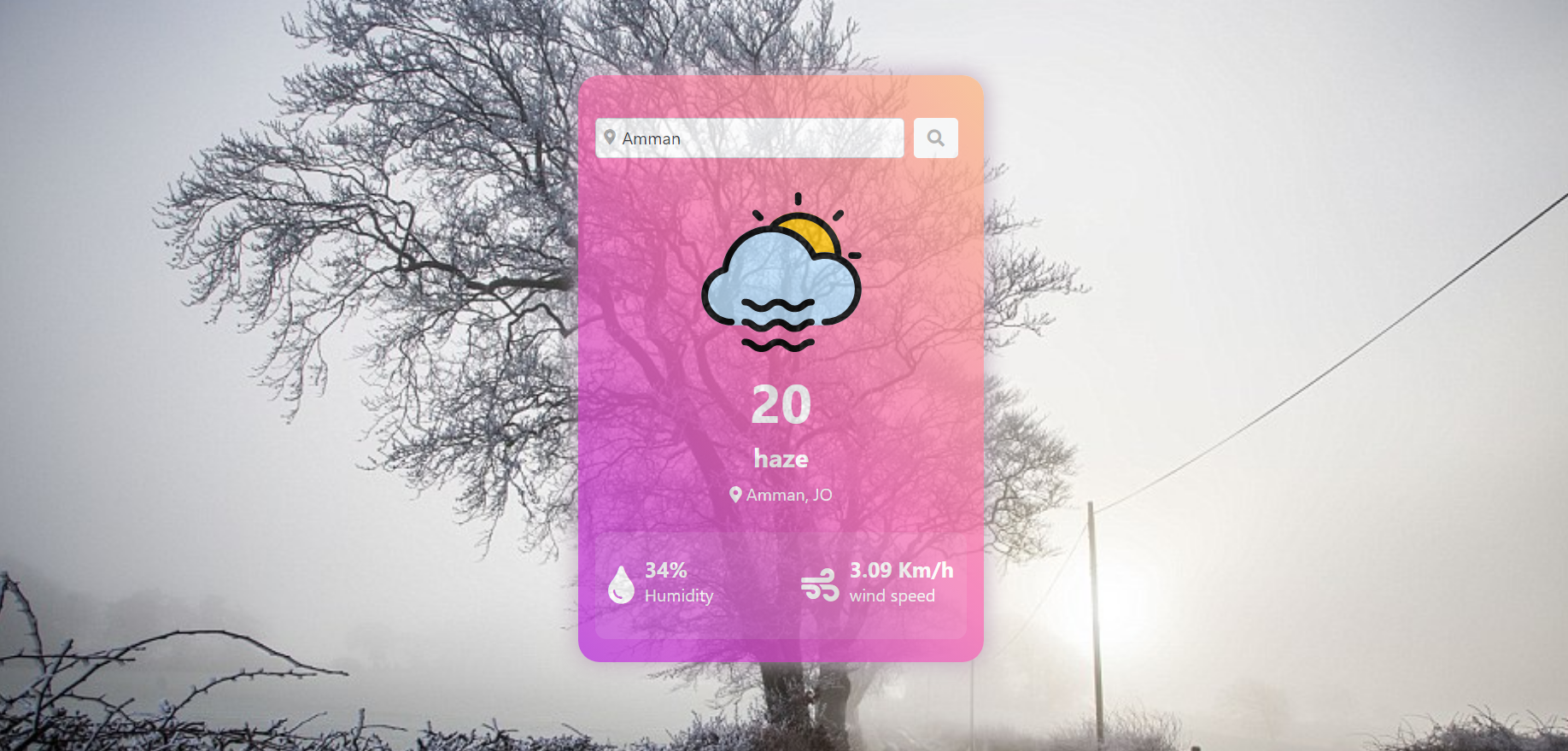 GitHub - israaelsebaey/Weather-App: Weather App using Javascript, Weather Api, and it's ...