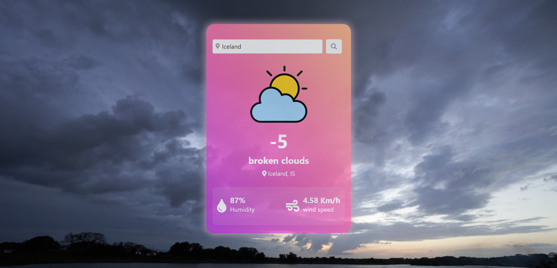 GitHub - israaelsebaey/Weather-App: Weather App using Javascript, Weather Api, and it's ...