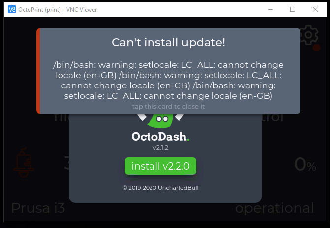 Can't install update (cannot change locale) · Issue #1911 · UnchartedBull/OctoDash · GitHub