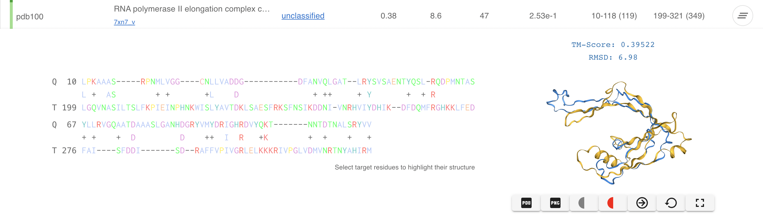 PDB chain does not match sequence in alignment · Issue #91 · steineggerlab/foldseek · GitHub