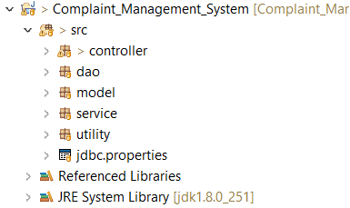 GitHub - AS-2K20/Complaint-Management-System: This is a console based ...