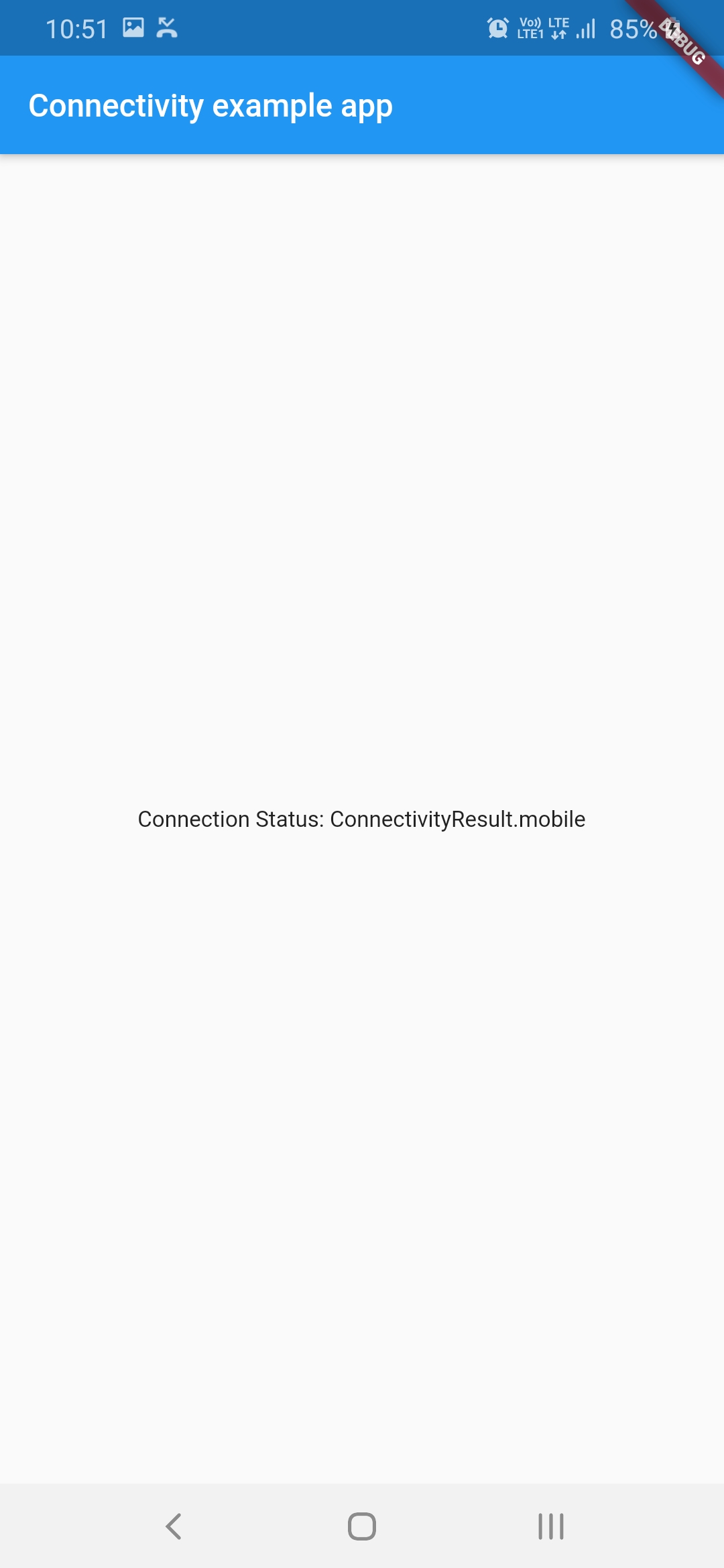 GitHub - theindianinnovation/Flutter_ConnectivityExample: check whether your device is having ...