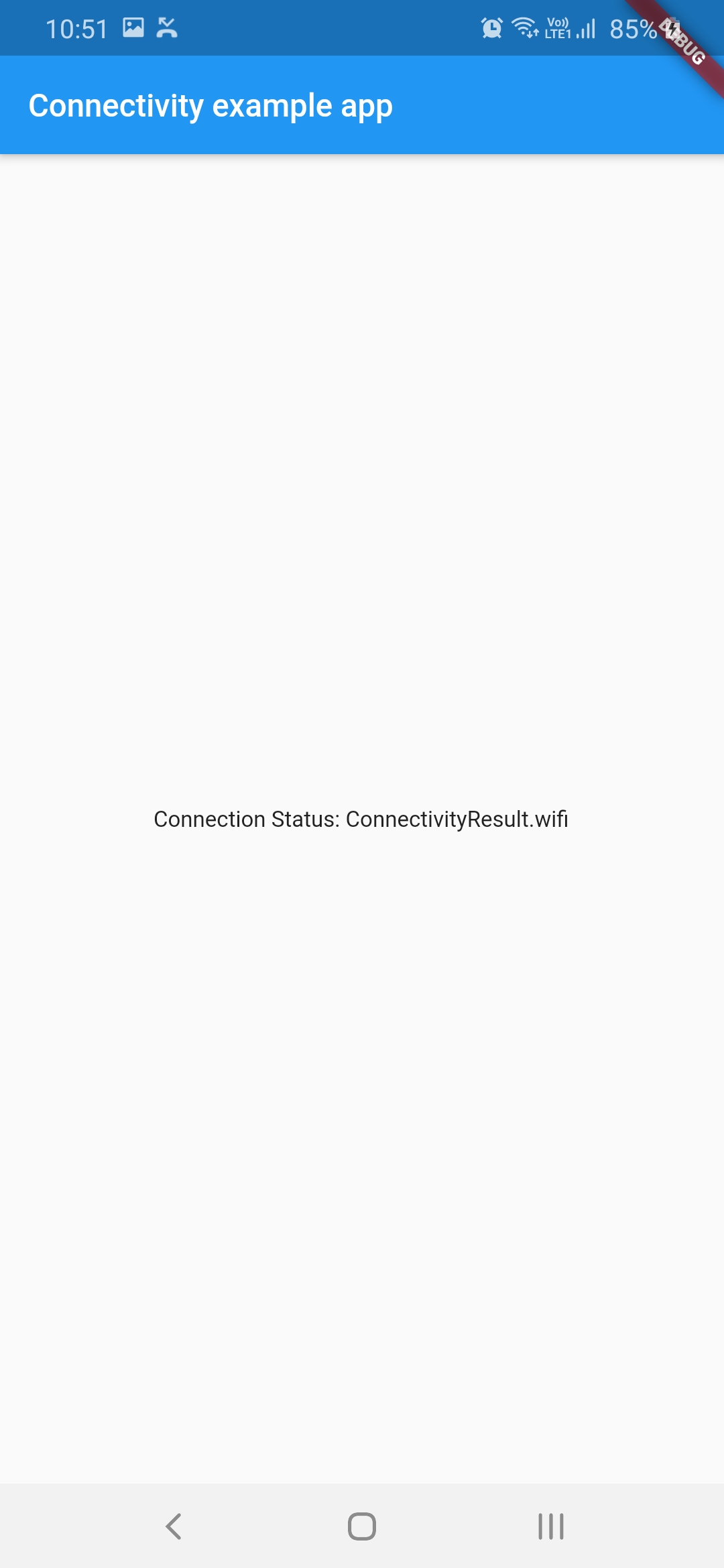 GitHub - theindianinnovation/Flutter_ConnectivityExample: check whether your device is having ...