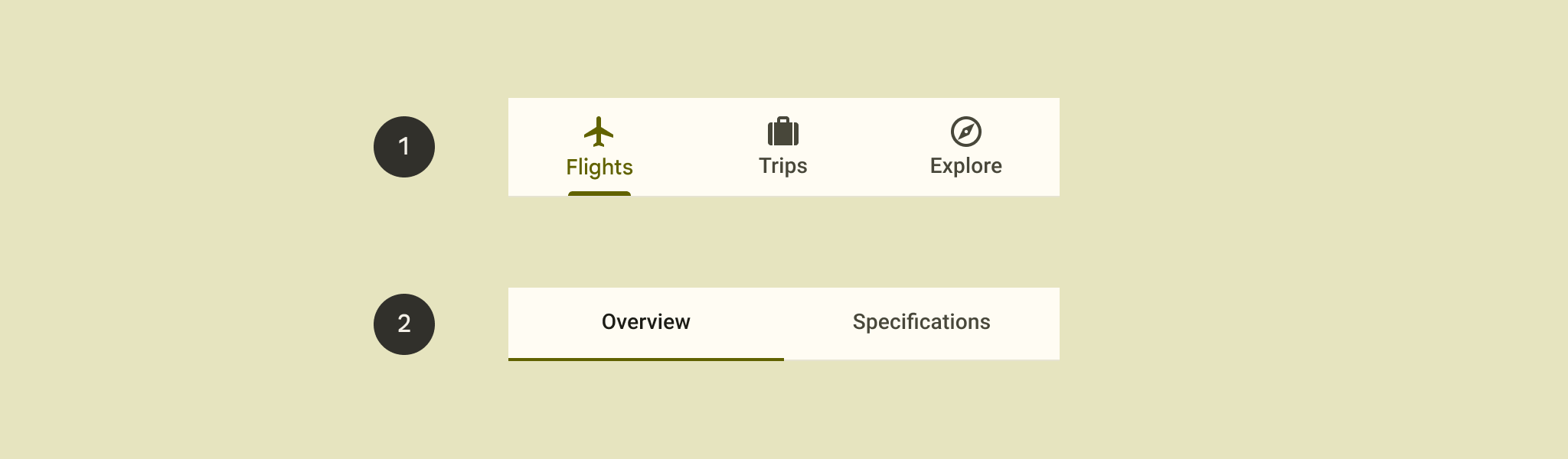 Update `TabBar` to support Material 3 · Issue #111962 · flutter/flutter · GitHub