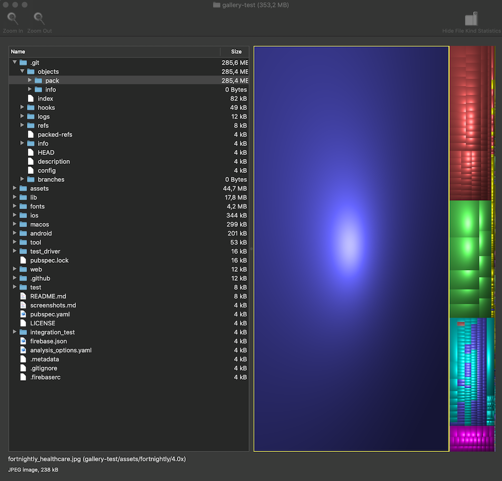 Reduce repo size · Issue #87 · flutter/gallery · GitHub