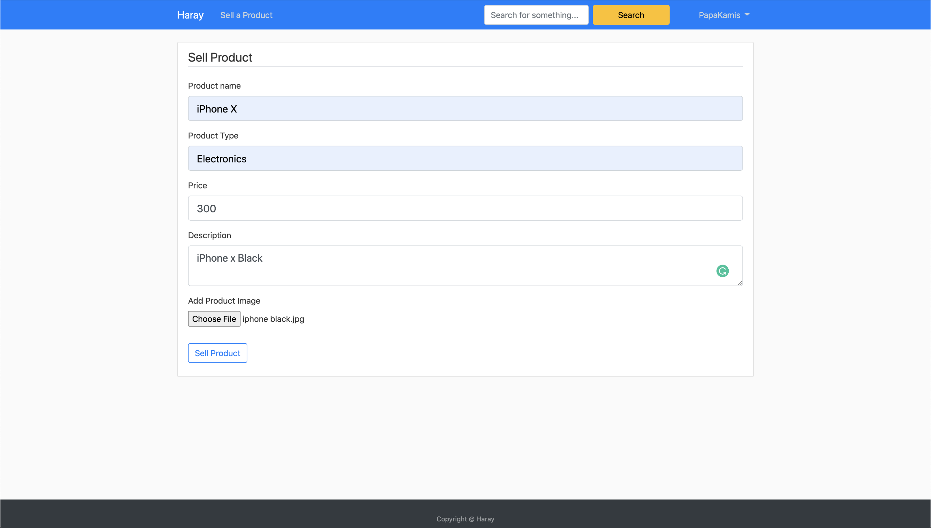 GitHub - PapaKamis/Haray: Haray, Flask. Ecommerce