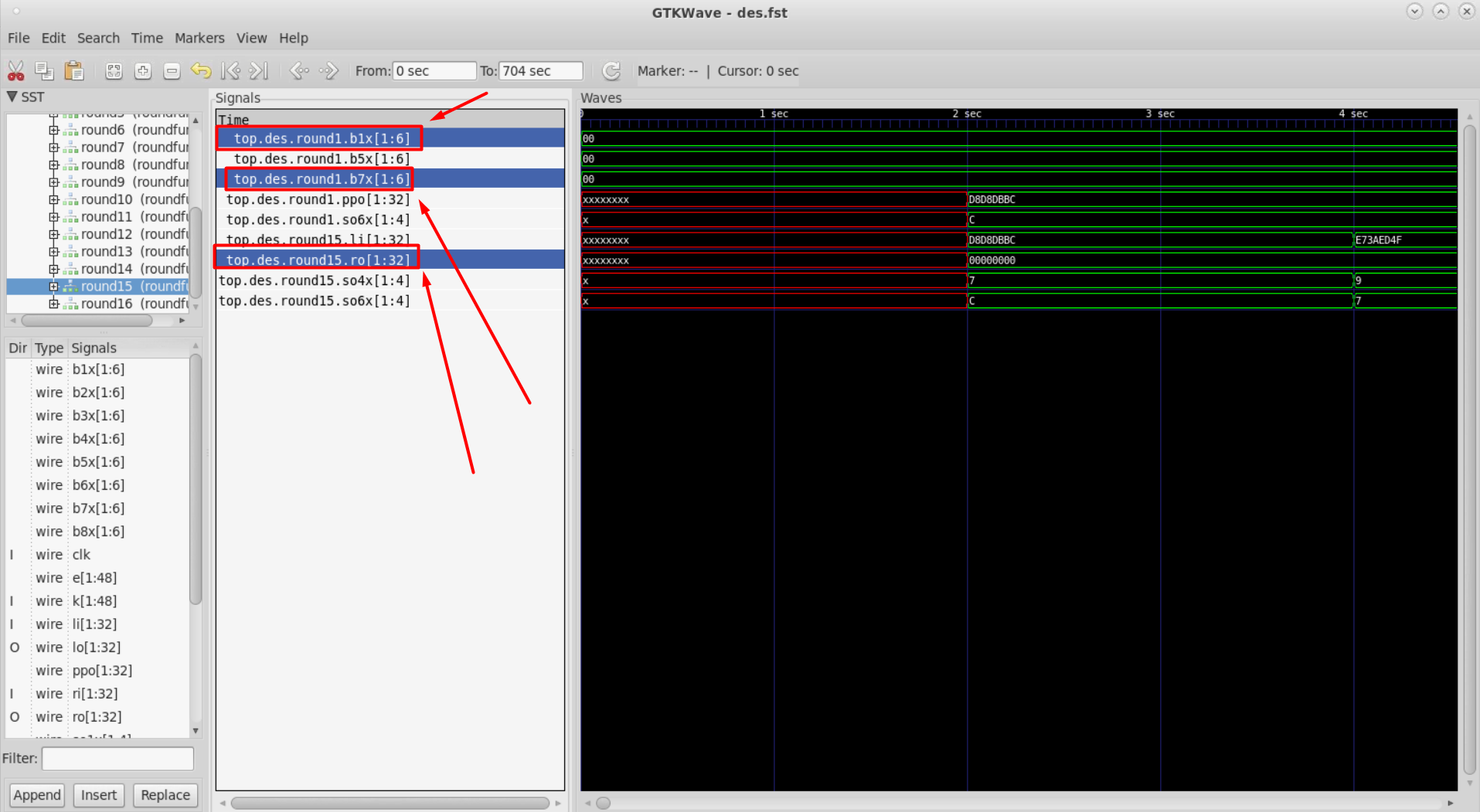 Any way to get the absolute names of the Highlighted traces within the list of signals ? · Issue ...