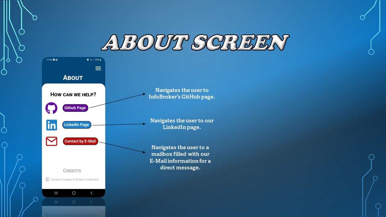 GitHub - RotemHalbreich/InfoBroker: A mobile App for Capital Market & Stocks recommendations 💹