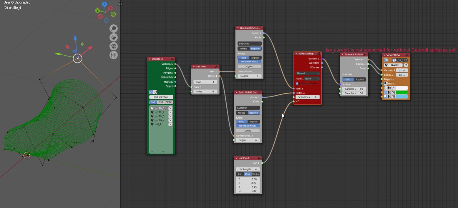 GeomDL implementation of NURBS Loft (and possibly NURBS Sweep) was ...