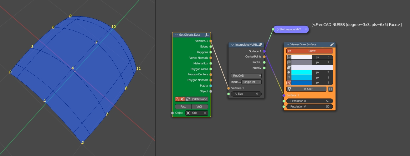 "Interpolate NURBS Surface" node - FreeCAD implementation · Issue #4883 · nortikin/sverchok · GitHub