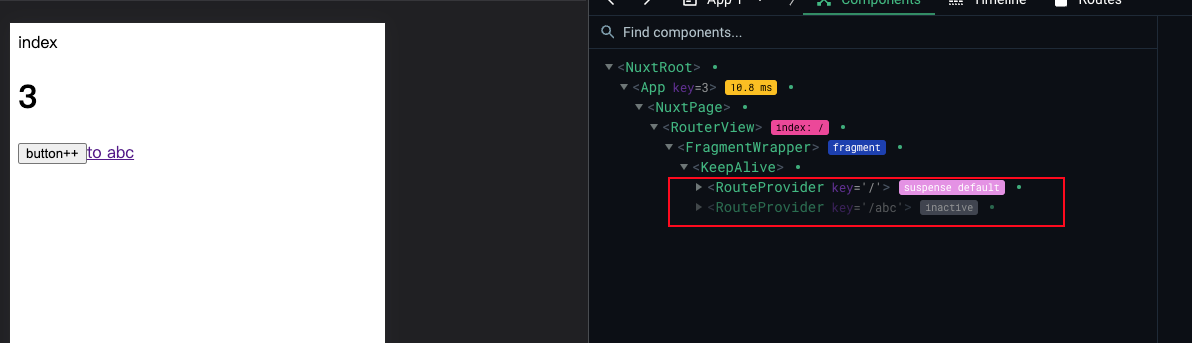 Keepailve Include Is Invalid When Use Component In Appvue · Issue 20480 · Nuxtnuxt · Github 2205
