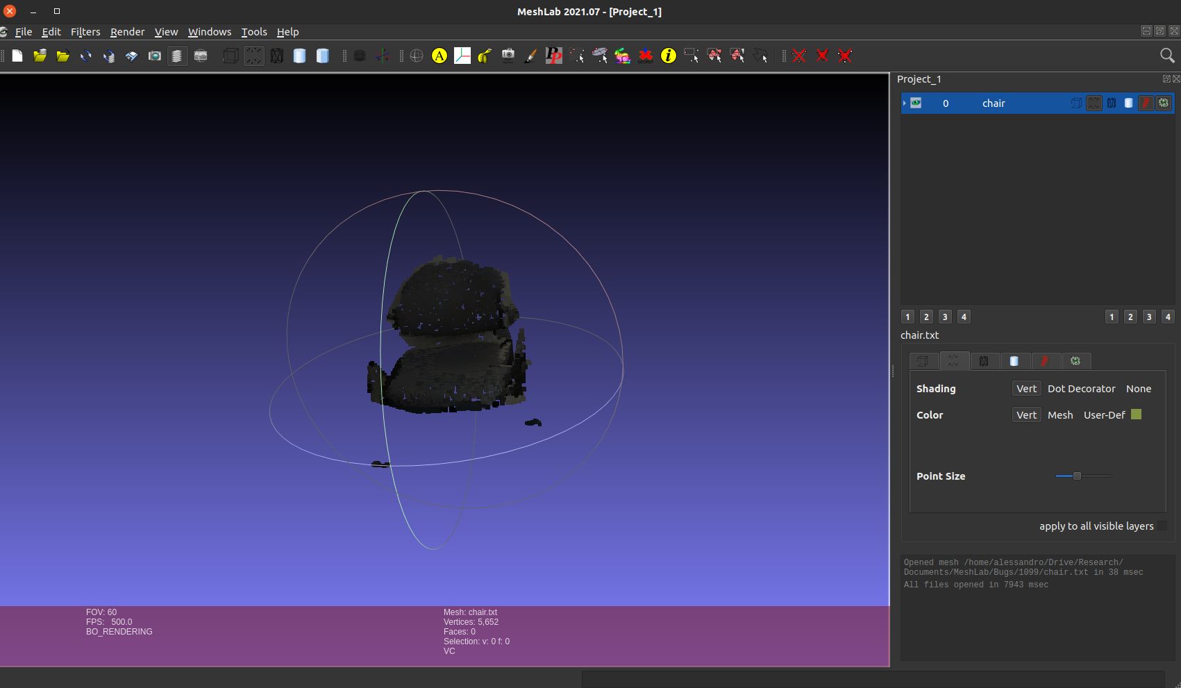no color display · cnr-isti-vclab meshlab · Discussion #1099 · GitHub